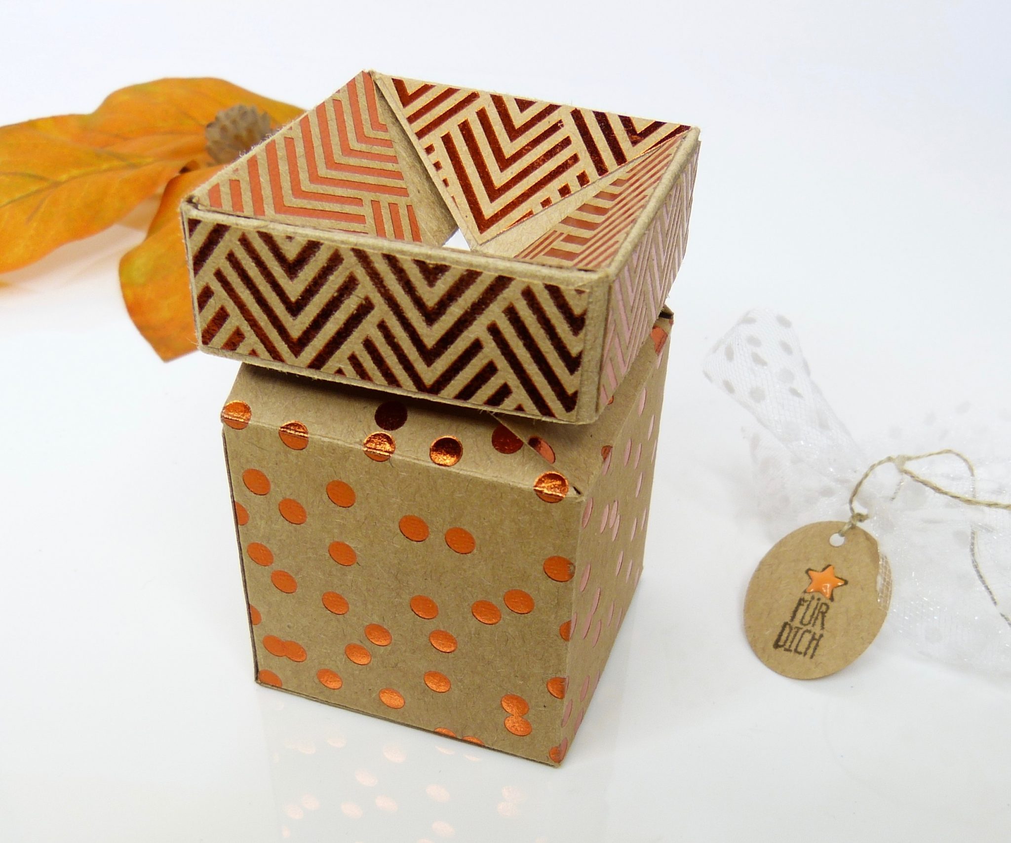 Impossible Box in zwei Größen mit Videotutorial - Stempelitis